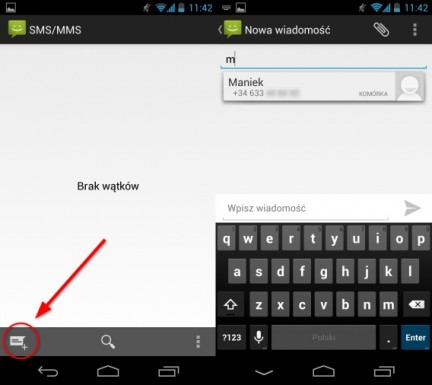 Jak zadzwonić, wysłać SMS i dodać osoby do kontaktów w telefonie ...