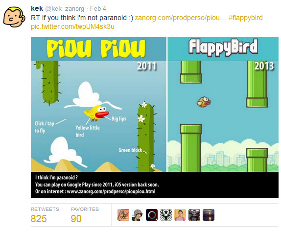Flappy Bird jest plagiatem? Francuski twórca ma dowody - Softonic