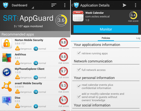 Android pod kontrolą. Ogranicz uprawnienia aplikacji dzięki AppGuard ...