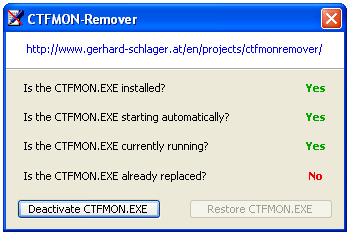 Elimina el molesto CTFMON.EXE de una vez por todas - Softonic