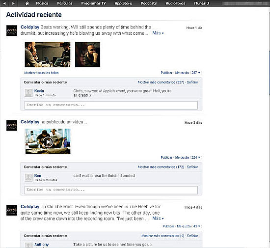 iTunes 10 + Ping: Apple da el salto a las redes sociales - Softonic