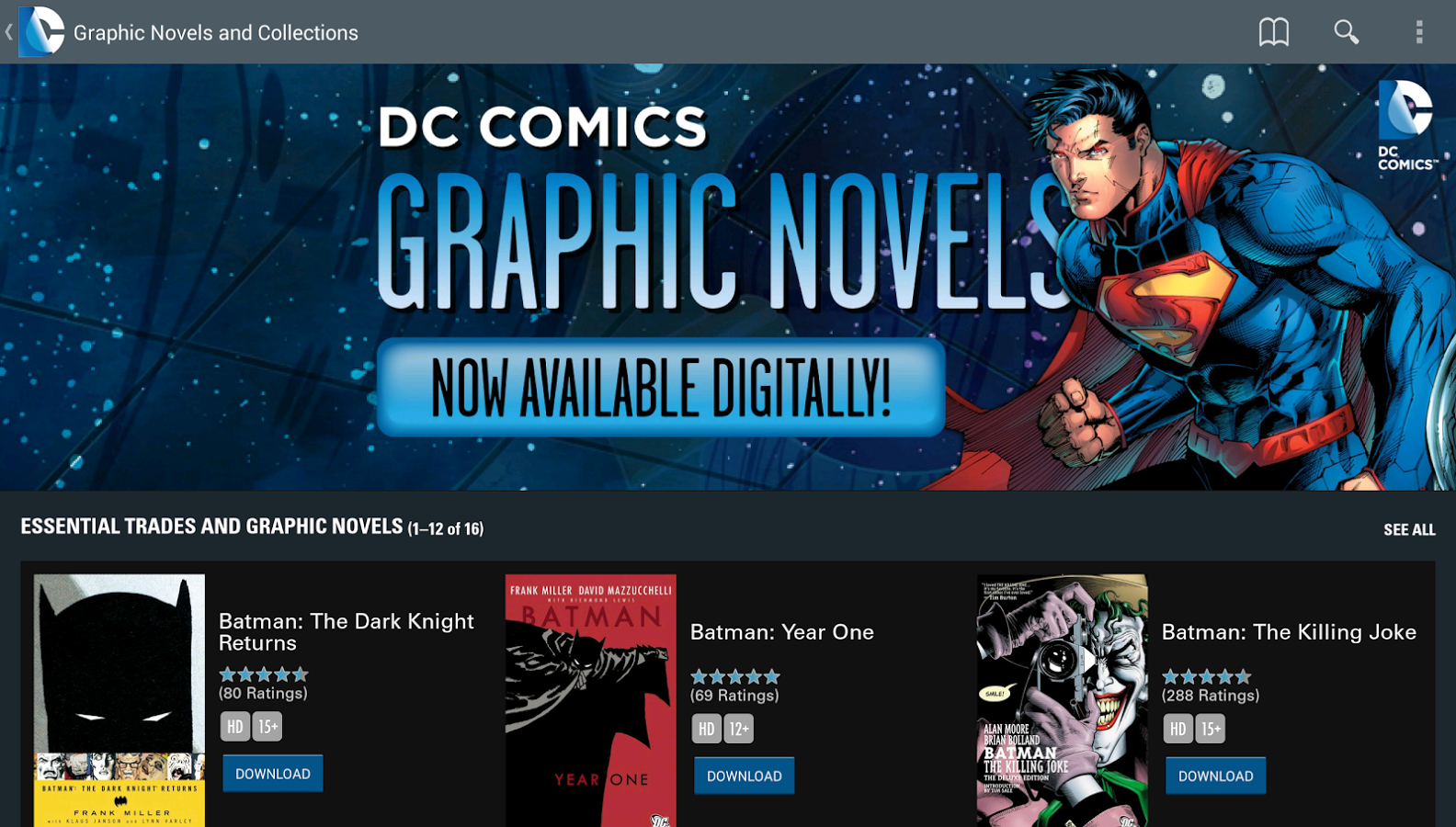 Lee cómics en tu tablet o PC con todas estas apps - Softonic