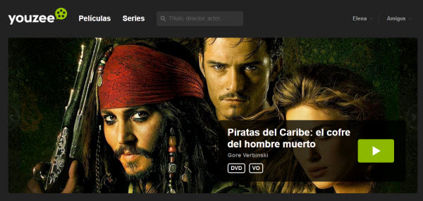 Youzee, la plataforma de películas y series en línea - Softonic