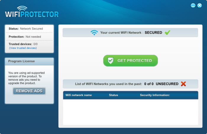 WiFi Protector: cifra y protege tu conexión a Internet - Softonic