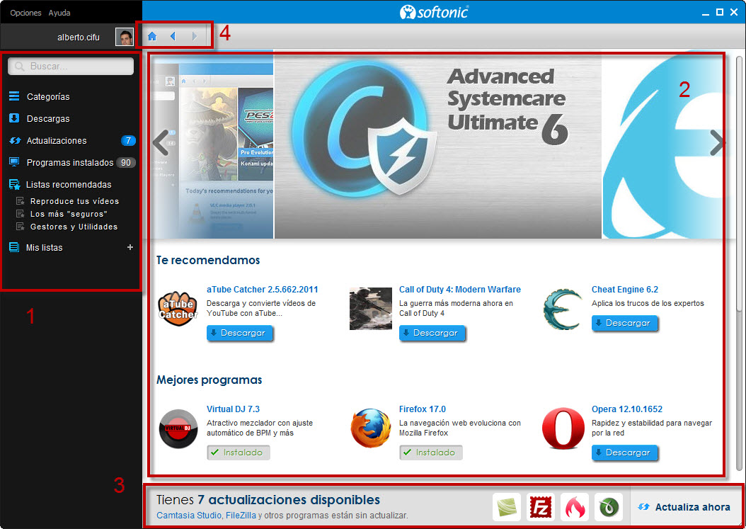 Así funciona la aplicación oficial de Softonic para Windows - Softonic