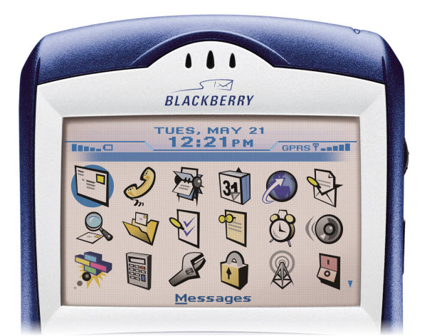 A history of the BlackBerry OS in pictures