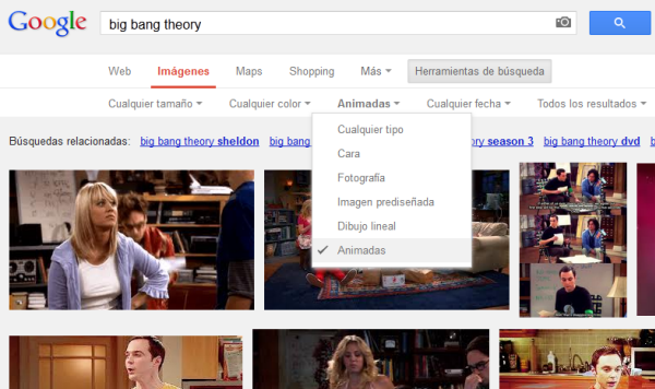 Google facilita la búsqueda de GIFs animados - Softonic
