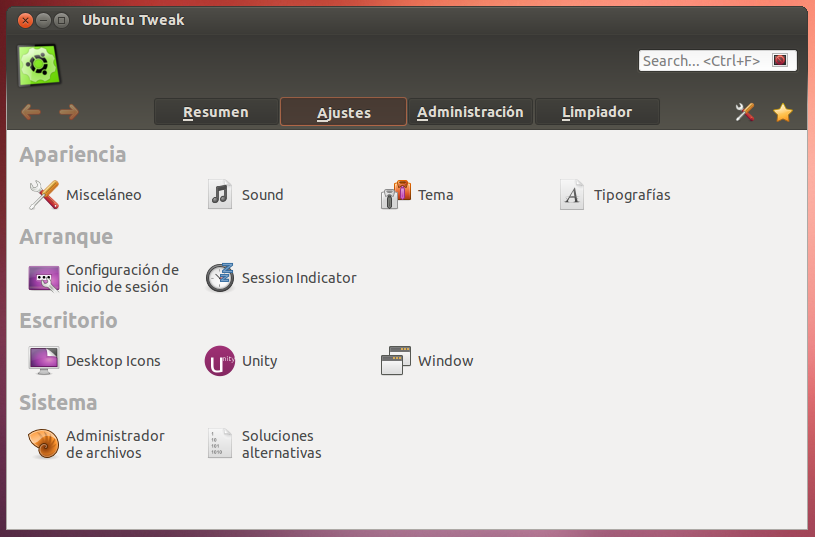 Personaliza Ubuntu con Ubuntu Tweak - Softonic