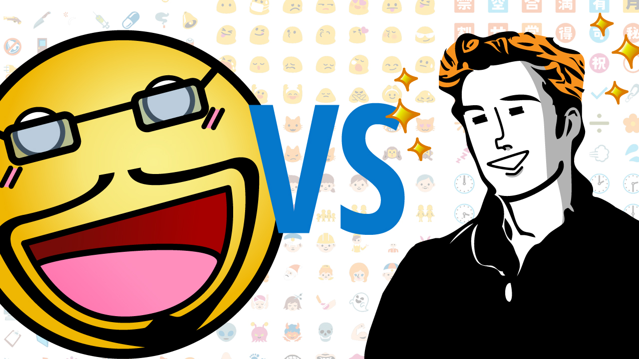 Emoticonos vs. Stickers - Softonic