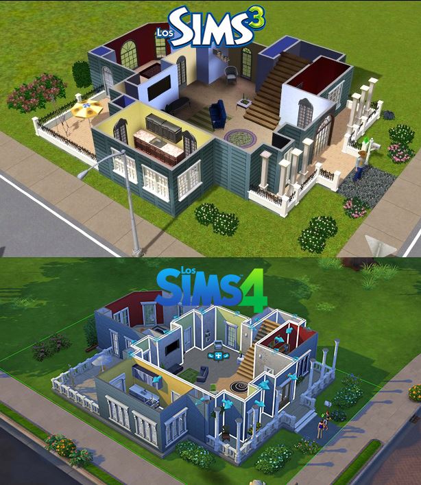 Los Sims 4 vs Los Sims 3: nuevas comparativas gráficas con imágenes ...