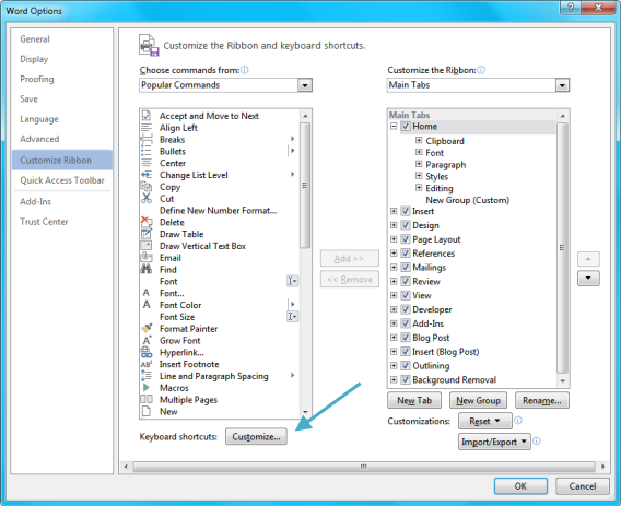 Cómo cambiar los atajos teclado de Word - Softonic