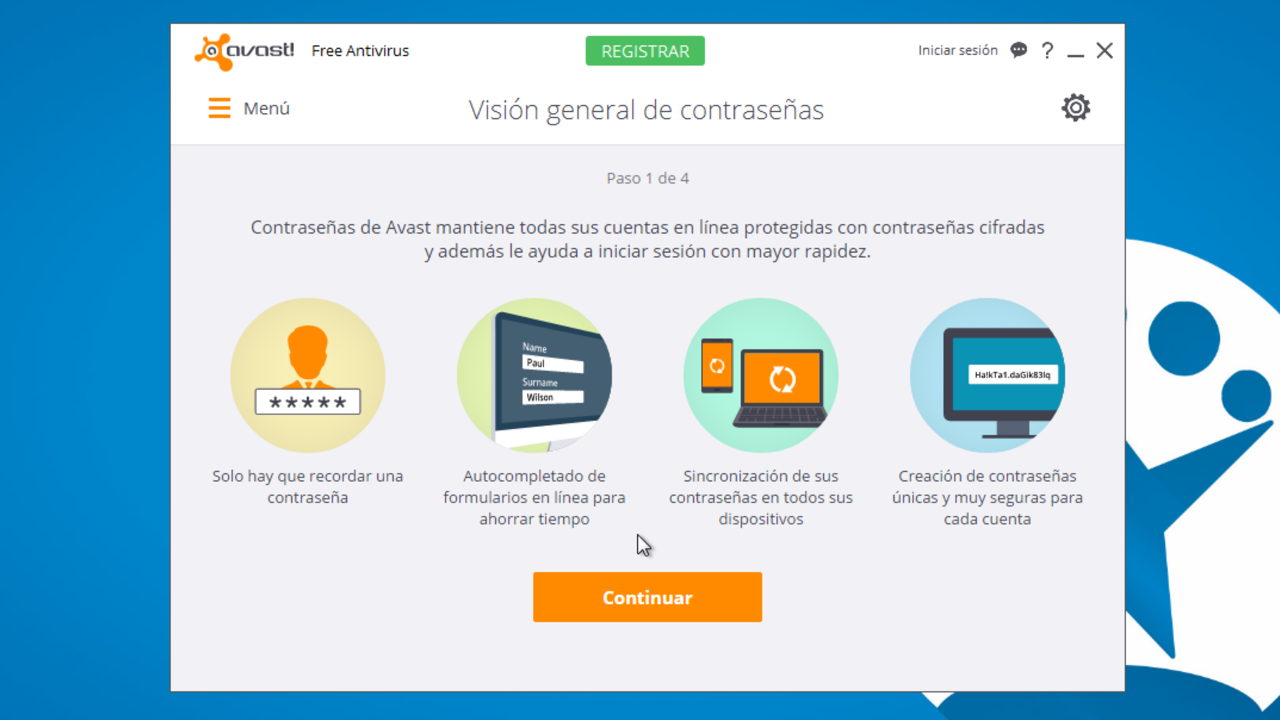 Cómo guardar contraseñas en Avast - Softonic