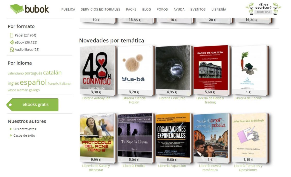 Las mejores páginas para leer ebooks gratis - Softonic