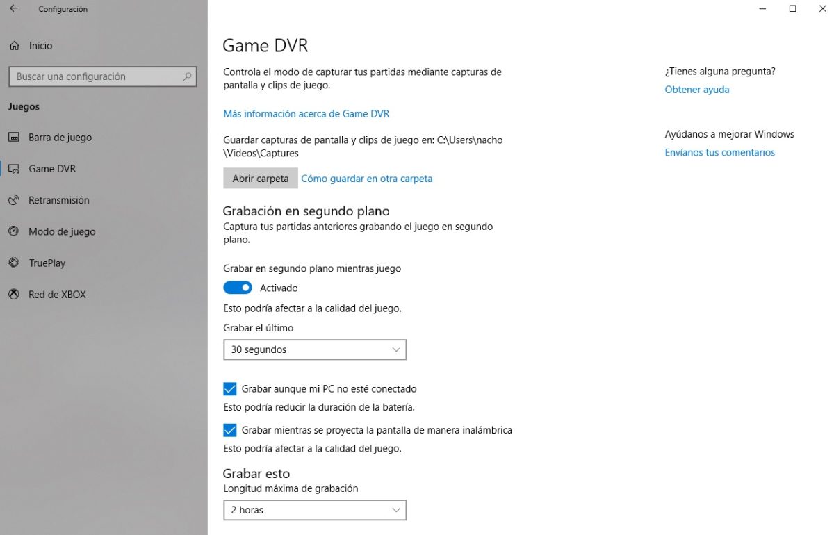 Guía de Game DVR de Windows 10 - Softonic