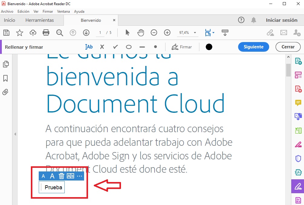 Cómo rellenar un PDF con Adobe Reader - Softonic