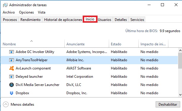 Cómo quitar programas de inicio de Windows 10 - Softonic