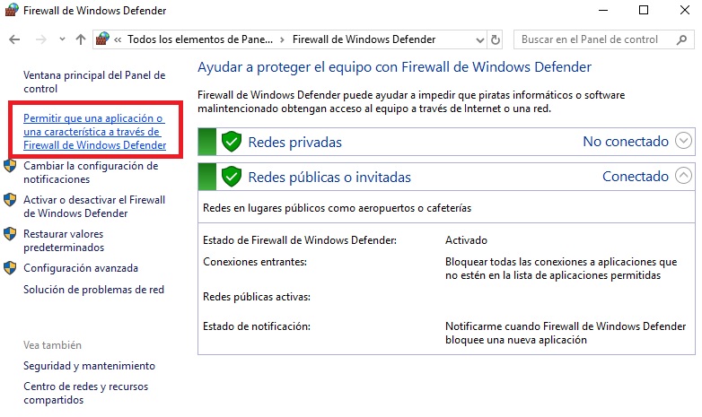 Qué es y cómo funciona el firewall de Windows 10 - Softonic