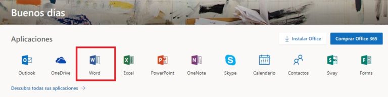 Cómo usar Word Online, el procesador de textos gratis de Microsoft ...