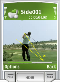Nokia golf swing analysis with Pro Session Golf - Softonic