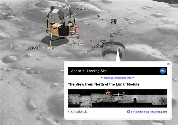 Moon added to Google Earth - Softonic
