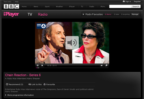 BBC iPlayer gets social facelift - Softonic
