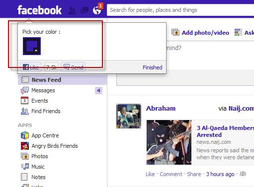 How to change the color of Facebook - Softonic