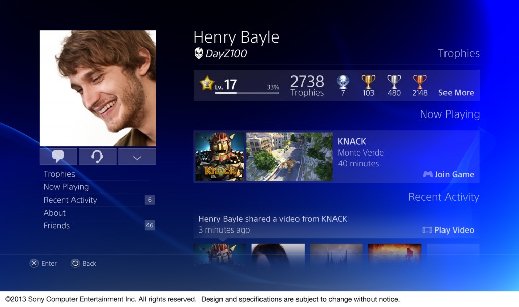 Official PlayStation 4 interface photos released - Softonic