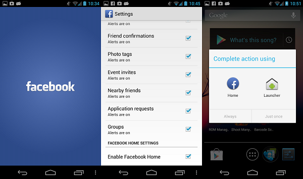 How to install Facebook Home on Android 4.0 or higher - Softonic