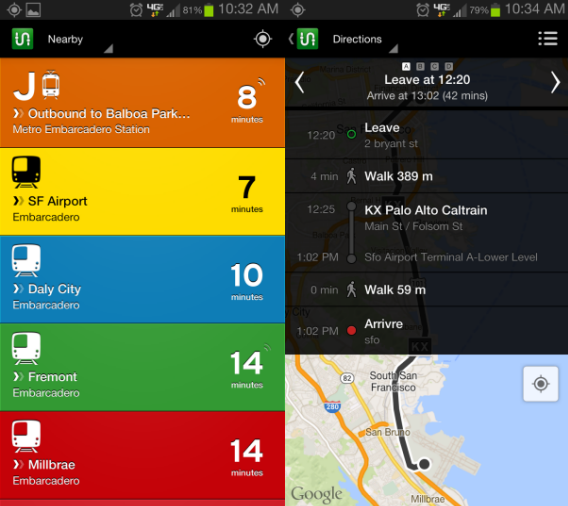 Transit released on Android, provides highly detailed public ...