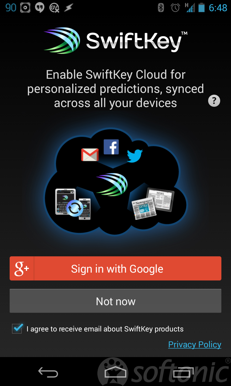 SwiftKey Cloud now available, syncs your settings across devices - Softonic