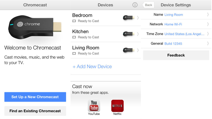 Chromecast app comes to iOS - Softonic
