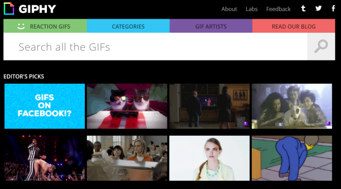 [Updated] Giphy can embed GIFs directly into Facebook feeds - Softonic