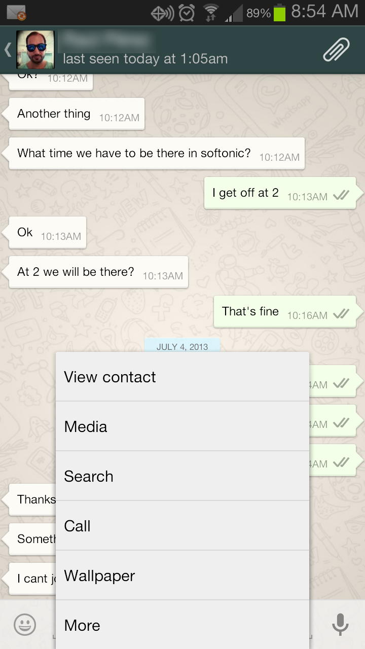 How to block contacts on WhatsApp - Softonic