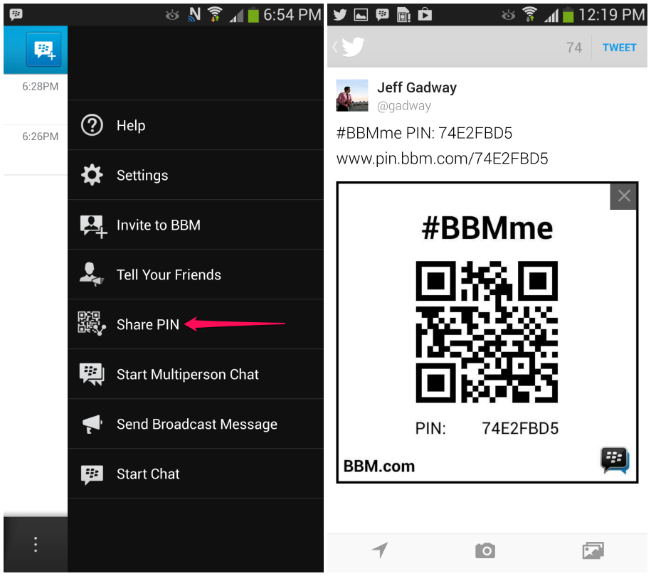 BBM updated for Android and iOS - Softonic