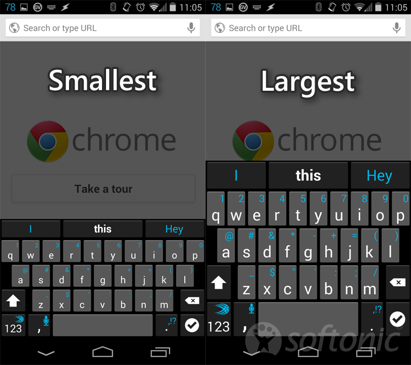 SwiftKey update features custom keyboards - Softonic