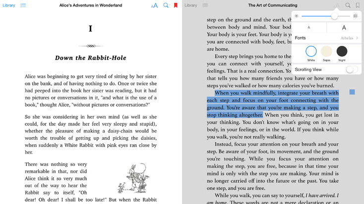 iBooks gets iOS 7 redesign - Softonic
