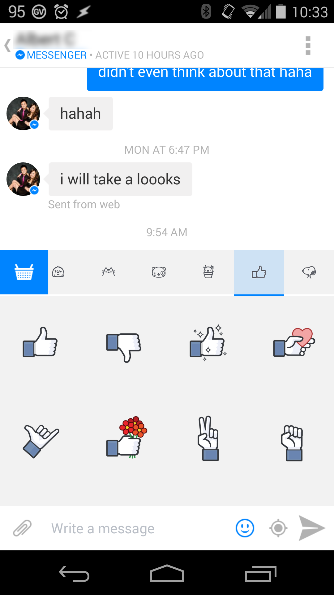 Facebook Messenger gets ‘dislike’ stickers - Softonic