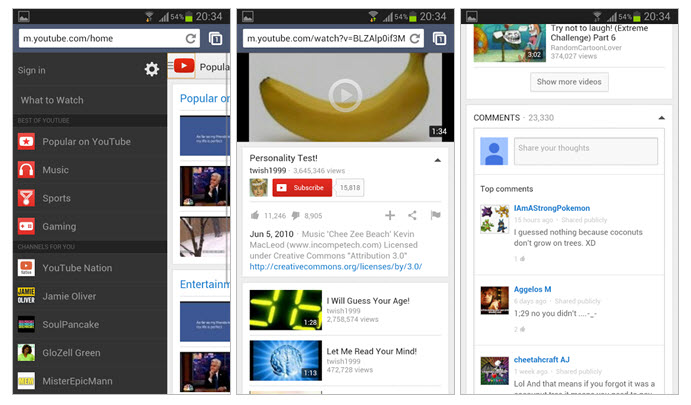 Google tests card-based YouTube interface for desktop and mobile web ...
