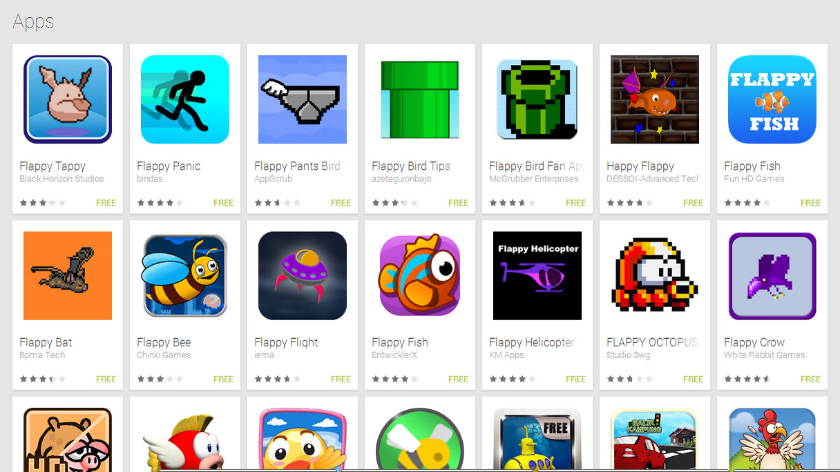 Flappy Bird clones flood App Store and Google Play - Softonic