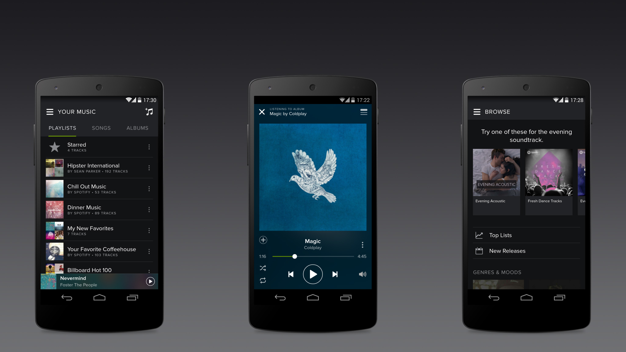 Spotify’s dark redesign now available on Android - Softonic