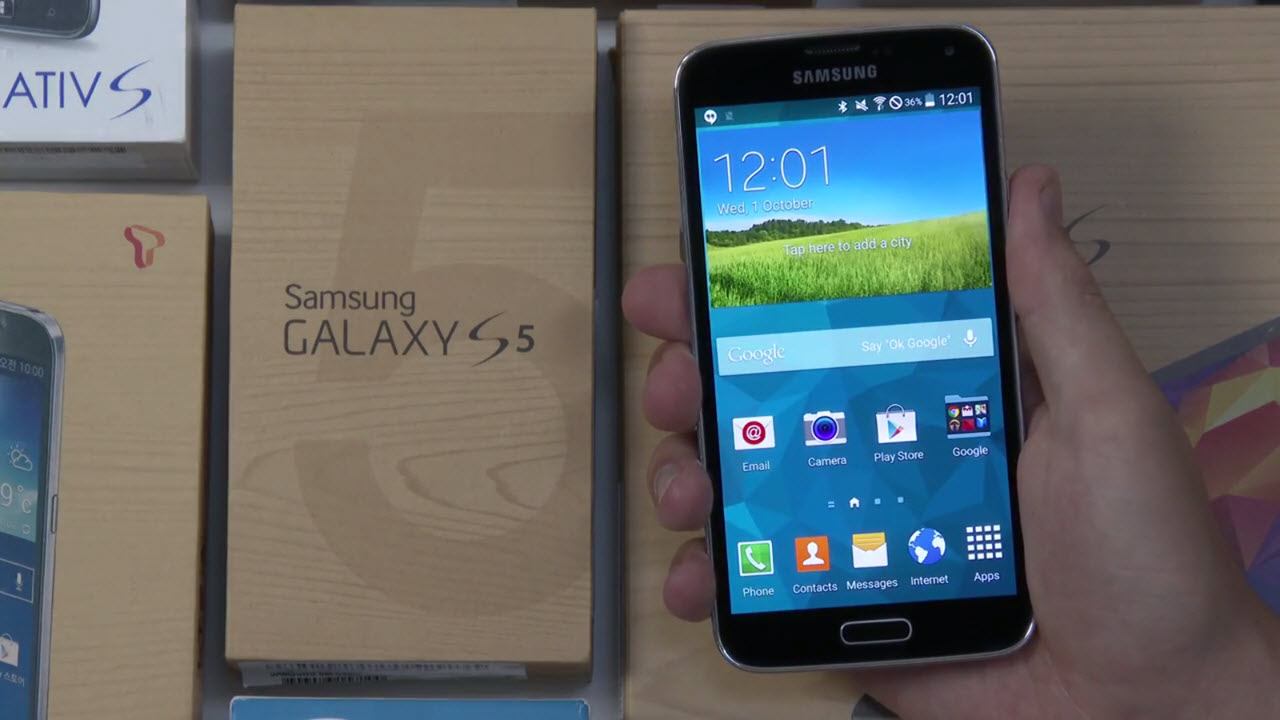 Watch a video of the upcoming Android ‘L’ update with TouchWiz - Softonic