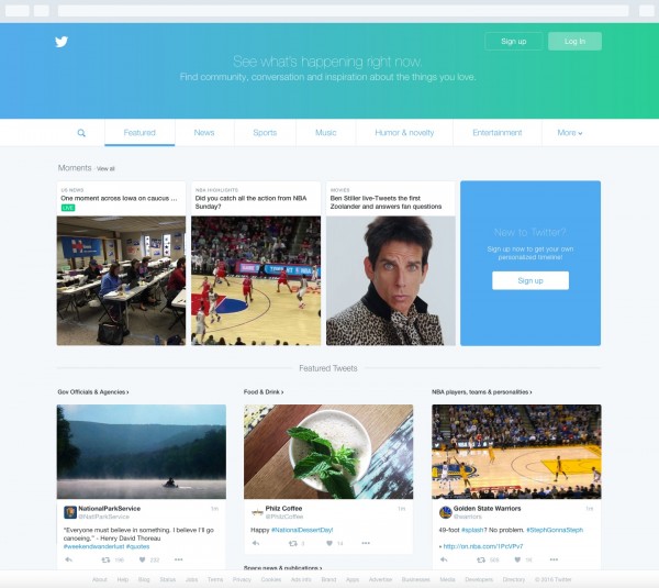 Twitter launches a new homepage: but will it encourage people to sign ...