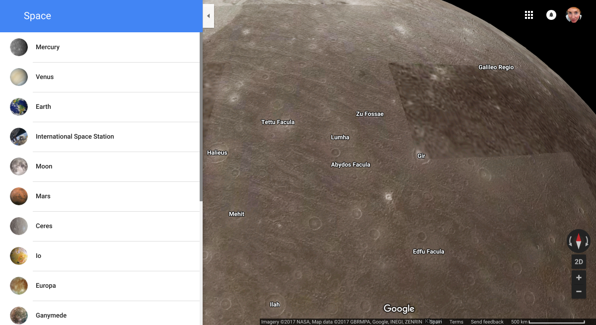 Google Maps: Now With More Planets, Moons - Softonic