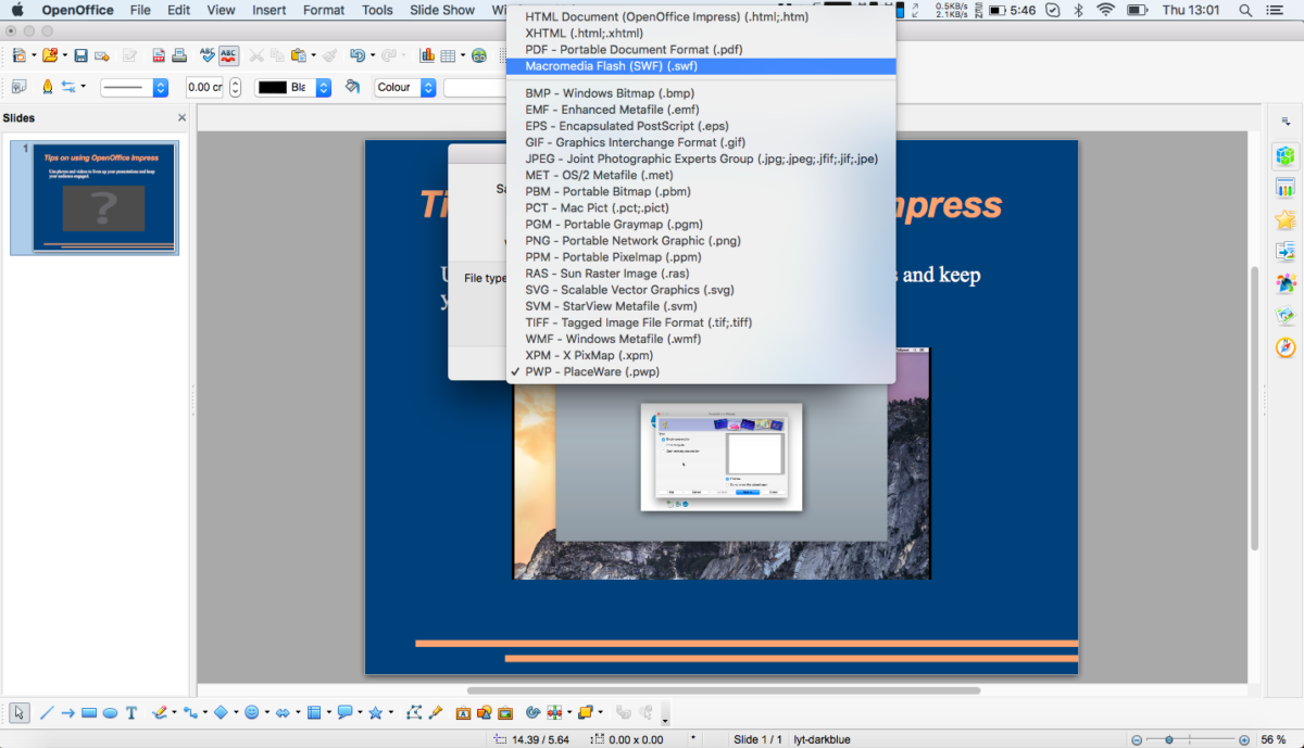 3 tips for using OpenOffice Impress - Softonic