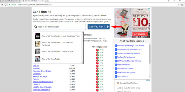 How to find out if your computer meets the specs for a PC game - Softonic
