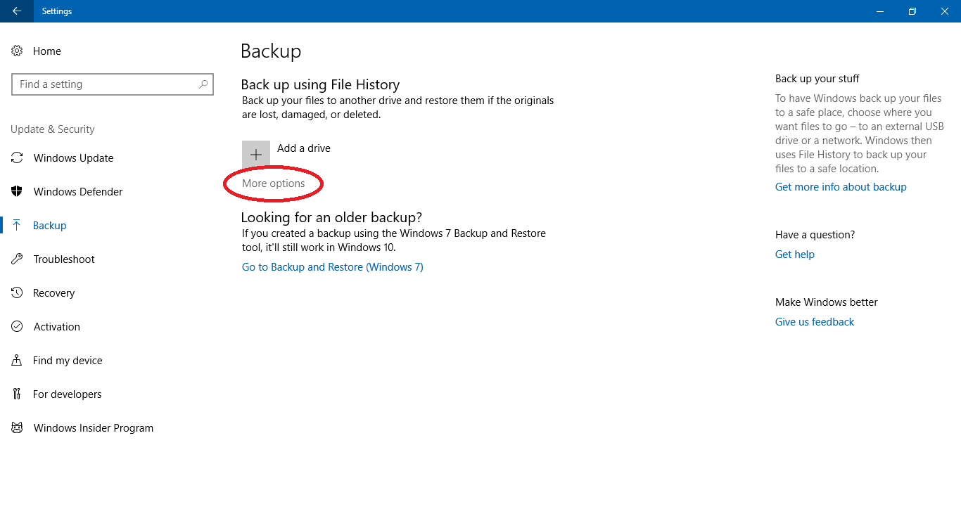 How to create a backup system image with Windows 10 - Softonic