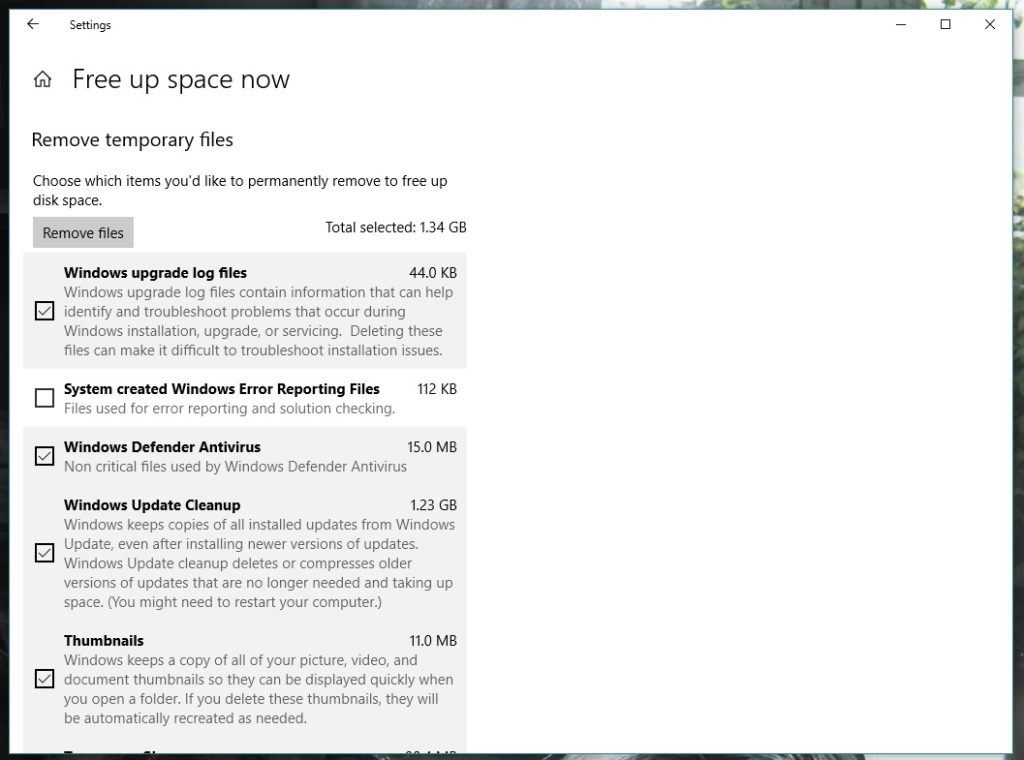 How to free up 40GB on Windows 10 after the latest update - Softonic