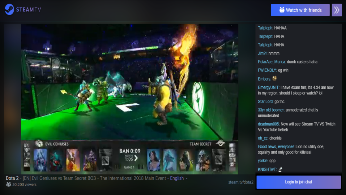 Steam.tv is Valve’s answer to Twitch - Softonic