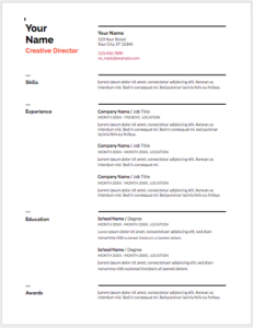 How to write the best resume in Google Docs - Softonic