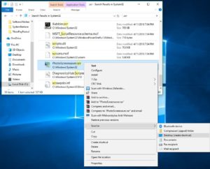 How to create a Windows 10 desktop shortcut to use your photos as a ...